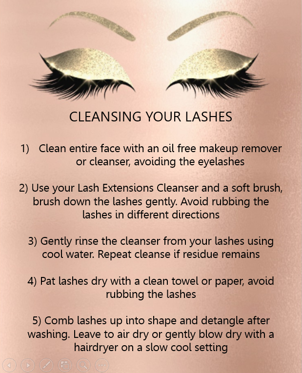 Makeup Aftercare Leaflet